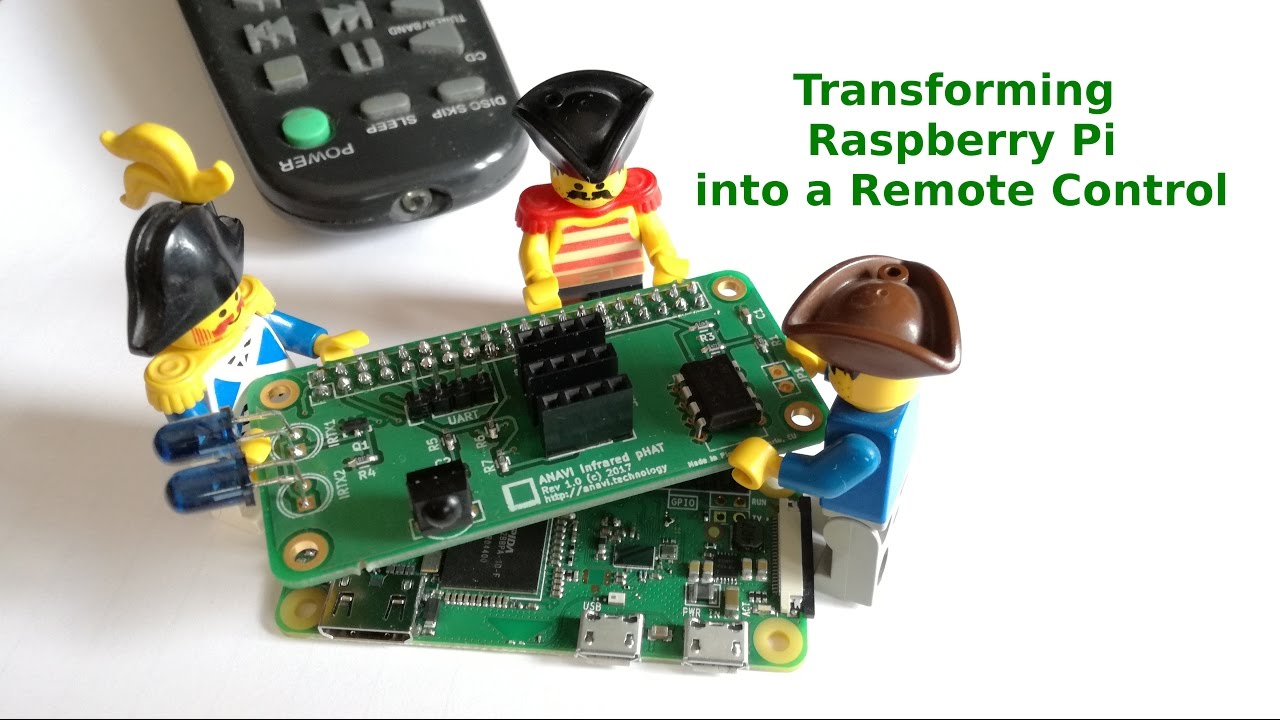 Hur Bygger Man En Fjärrkontroll För Raspberry Pi Maker Electronics