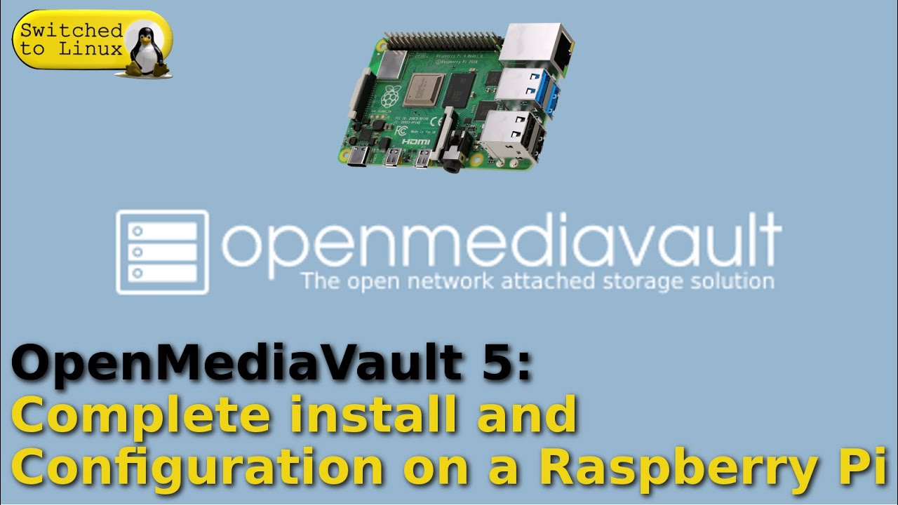 Installera OpenMediaVault på Raspberry Pi: En komplett guide - Maker Electronics