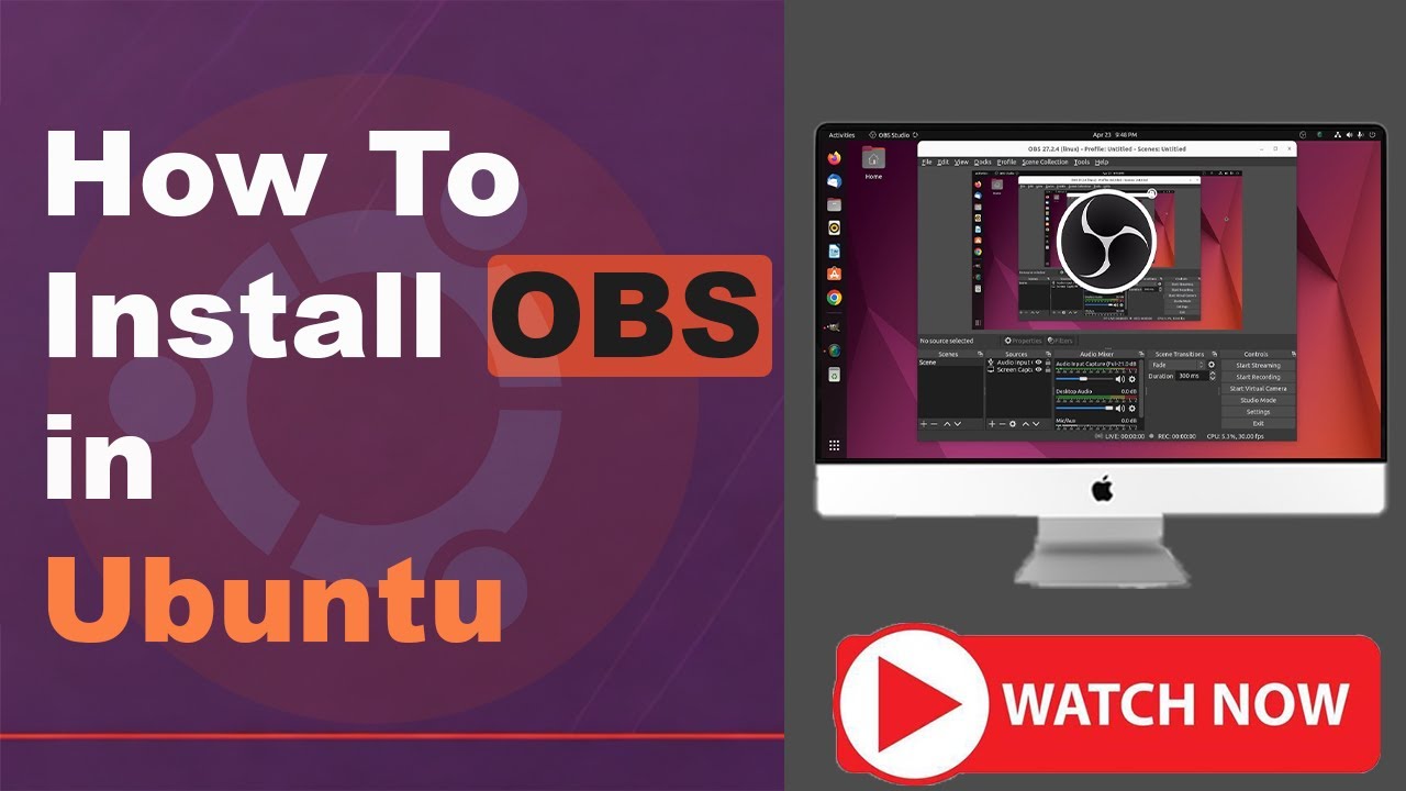 Obs Installation På Ubuntu En Steg För Steg Guide Maker Electronics